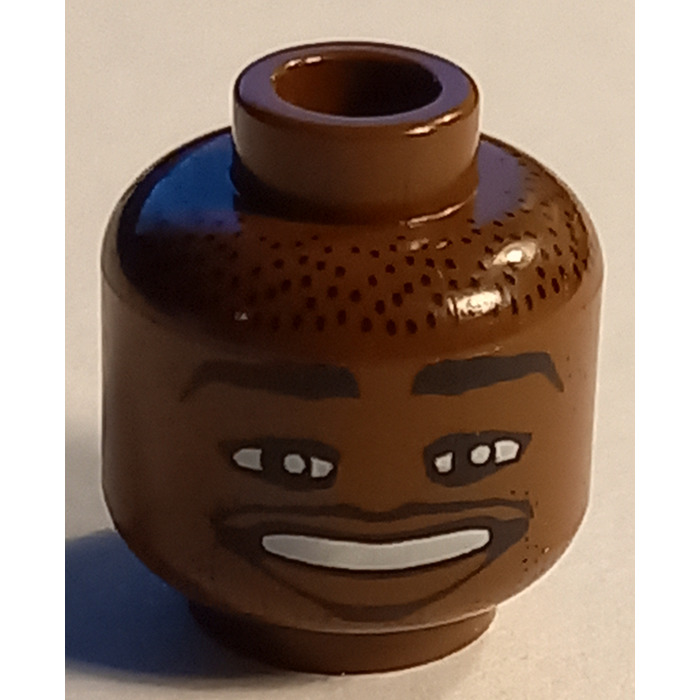 LEGO Brown NBA Minifigure Head (3626) | Brick Owl - LEGO Marketplace