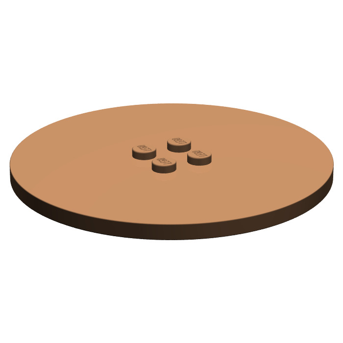 LEGO Tile 8 x 8 Round with 2 x 2 Center Studs (6177) | Brick Owl - LEGO ...