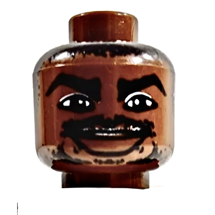 LEGO Brown Tony Parker, San Antonio Spurs Head (3626) | Brick Owl ...