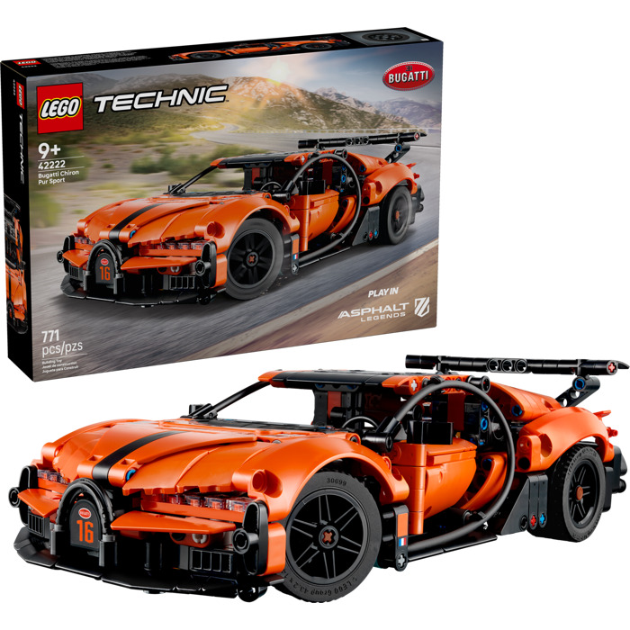 LEGO Bugatti Chiron Pur Sport Set 42222 | Brick Owl - LEGO Marketplace