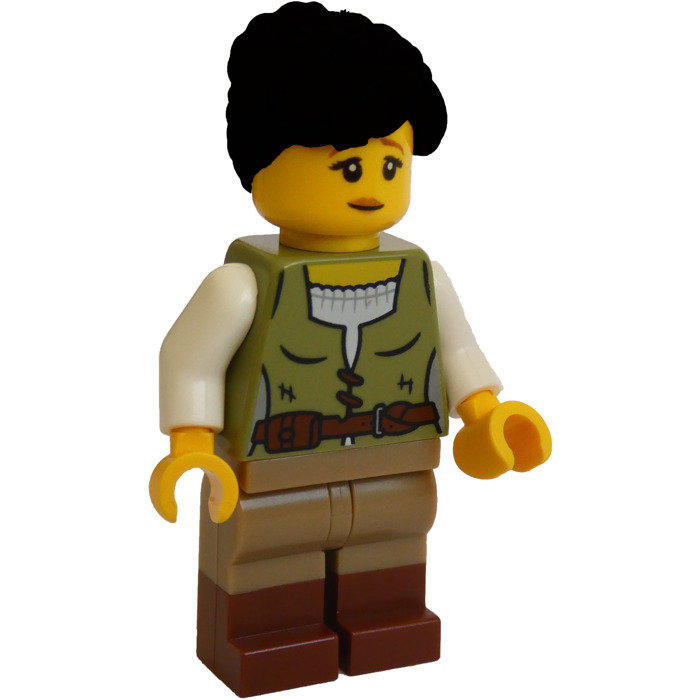 LEGO Bullock Cart Driver with Black Hair Minifigure | Brick Owl