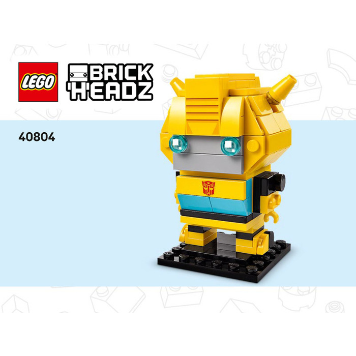 LEGO Bumblebee Robot & Vehicle Set 40804 Instructions | Brick Owl ...