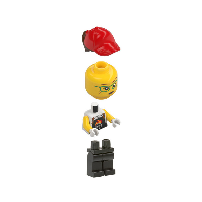 LEGO Burger Truck Vendor Minifigure | Brick Owl