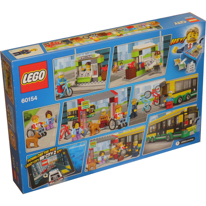 LEGO Bus Station Set 60154 Packaging | Brick Owl - LEGO Marketplace
