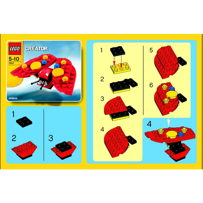 LEGO Butterfly Set 7607 Instructions | Brick Owl
