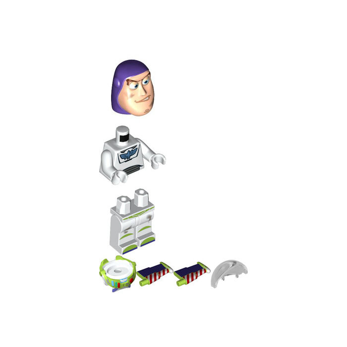 LEGO Buzz Lightyear with Large Head and Dirt Stains Minifigure | Brick ...