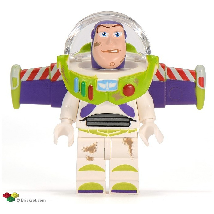 LEGO Buzz Lightyear with Large Head and Dirt Stains Minifigure | Brick ...