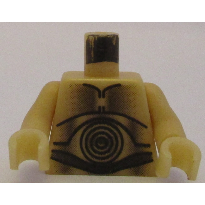 LEGO C-3PO in Pearl Light Gold Torso (973 / 76444) | Brick Owl - LEGO ...