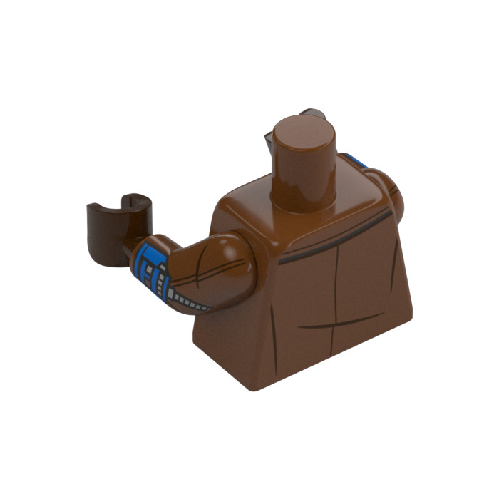 LEGO Cad Bane with Black Head Minifig Torso (973) | Brick Owl
