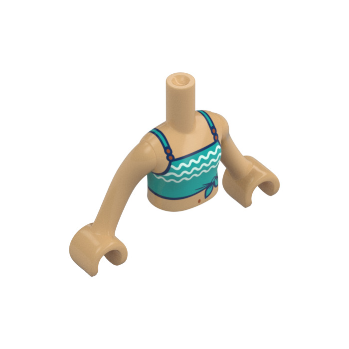 LEGO Candi with Turquoise Top and Lifejacket Friends Torso (73141 / ...