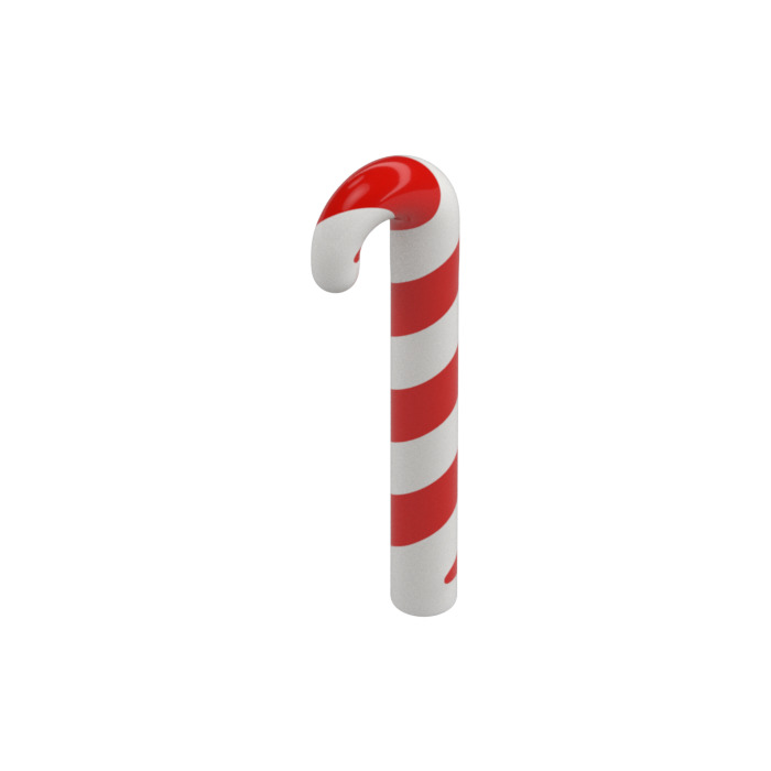 LEGO Candy Cane with Red Stripes (1621) | Brick Owl - LEGO Marketplace