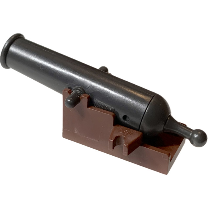 LEGO Cannon with Reddish Brown Base | Brick Owl