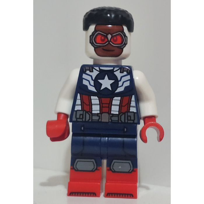 LEGO Captain America (Sam Wilson) Minifigure Inventory | Brick Owl ...