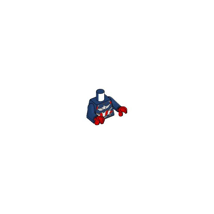 LEGO Captain America (Sam Wilson) with Wings Minifig Torso (973 / 76382 ...