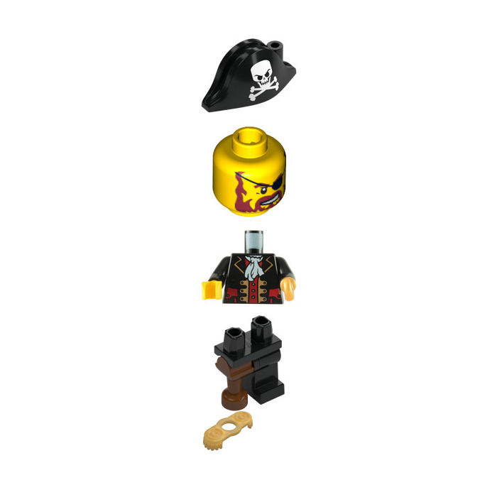 LEGO Captain Brickbeard Minifigure | Brick Owl - LEGO Marketplace
