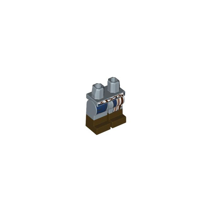 LEGO Captain Jack Sparrow with Vest and Tricorne with Sand Blue Legs ...