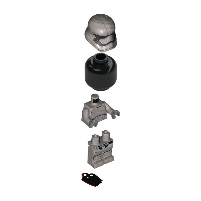 LEGO Captain Phasma with Rounded Mouth Minifigure | Brick Owl - LEGO ...
