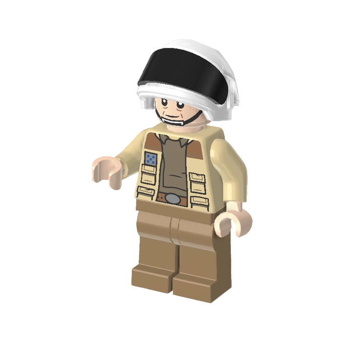 LEGO Captain Raymus Antilles with Dark Tan Shirt and Large Badge ...