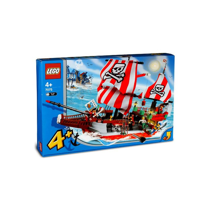 LEGO Captain Redbeard's Pirate Ship 7075-1 Packaging | Brick Owl - LEGO ...