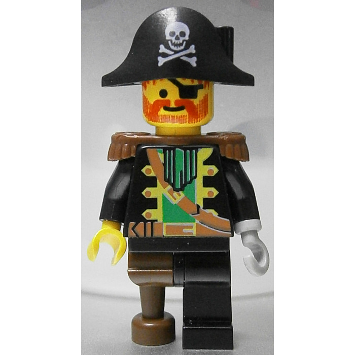 LEGO Captain Redbeard with Brown Epaulettes Minifigure | Brick Owl ...