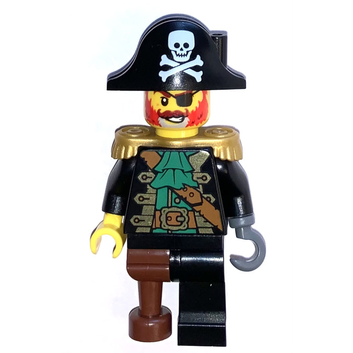LEGO Captain Redbeard with Gold Epaulettes Minifigure | Brick Owl