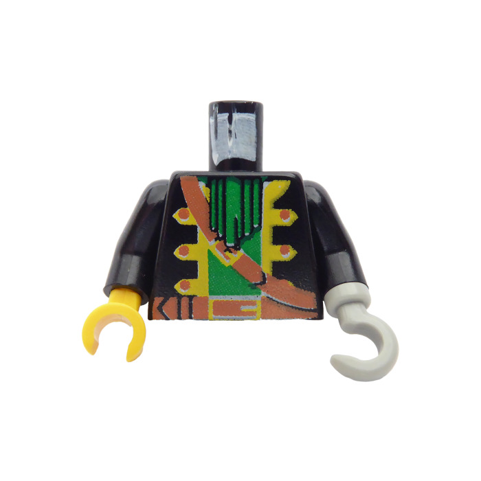 LEGO Captain Redbeard with Minifig Torso (3814 / 74331) | Brick Owl