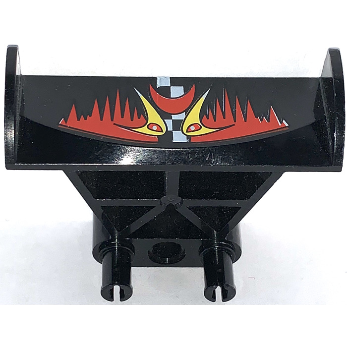 LEGO Car Spoiler 3 x 4 x 6 with Eyes (30626 / 40590) | Brick Owl - LEGO ...