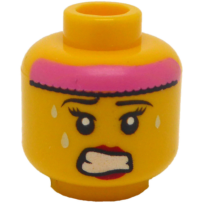 LEGO Cardio Carrie Minifigure Head (3626 / 16109) | Brick Owl - LEGO ...