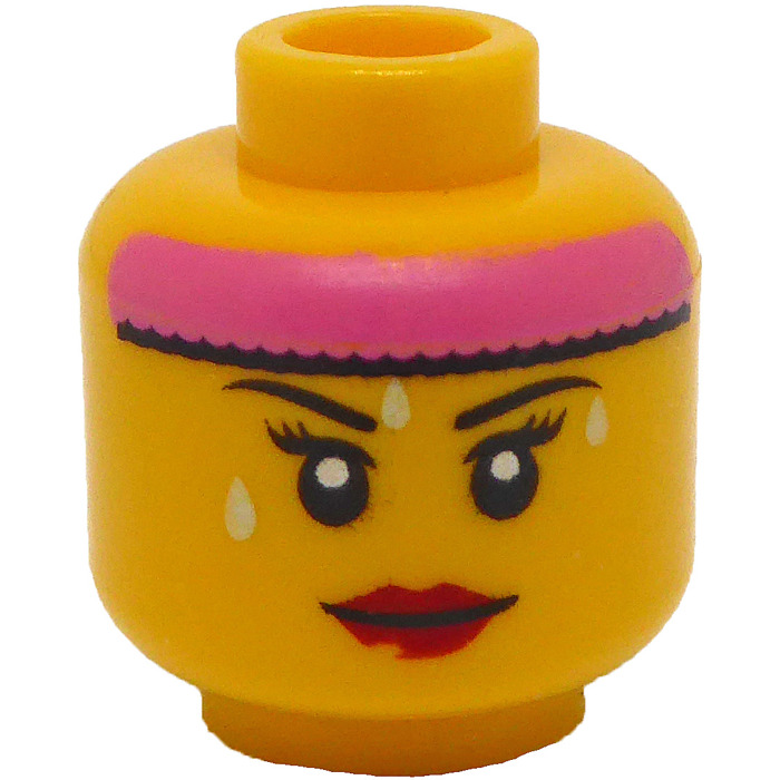 LEGO Cardio Carrie Minifigure Head (3626 / 16109) | Brick Owl - LEGO ...