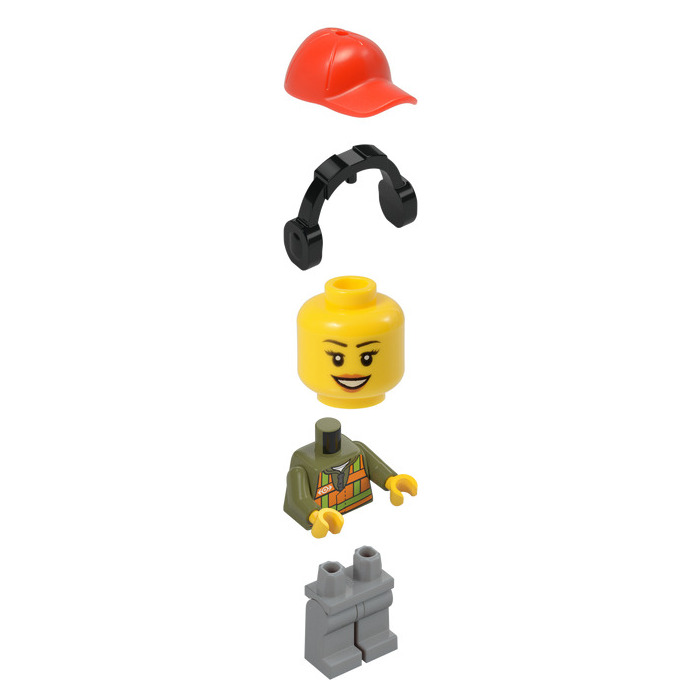 LEGO Cargo Train Forklift Driver Minifigure | Brick Owl
