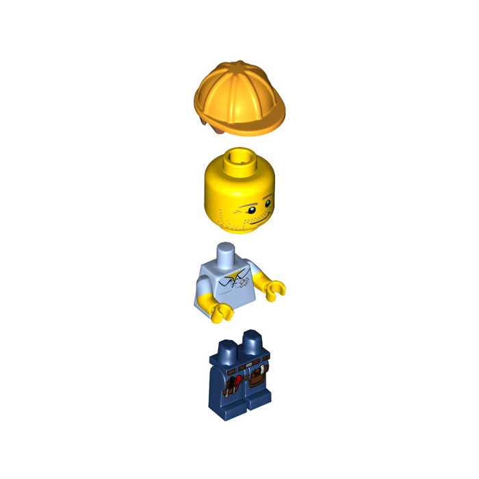 LEGO Carpenter Minifigure | Brick Owl - LEGO Marketplace