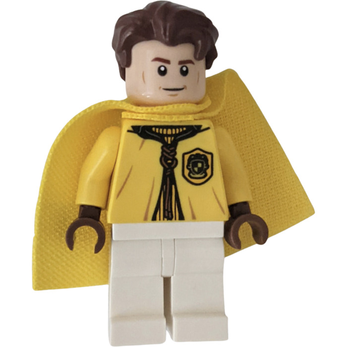 LEGO Cedric Diggory with Hufflepuff Quidditch Uniform with Cape ...