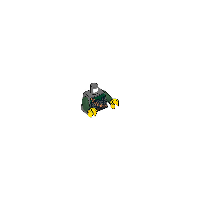 LEGO Chain Mail Torso with Belt (76382 / 88585) | Brick Owl