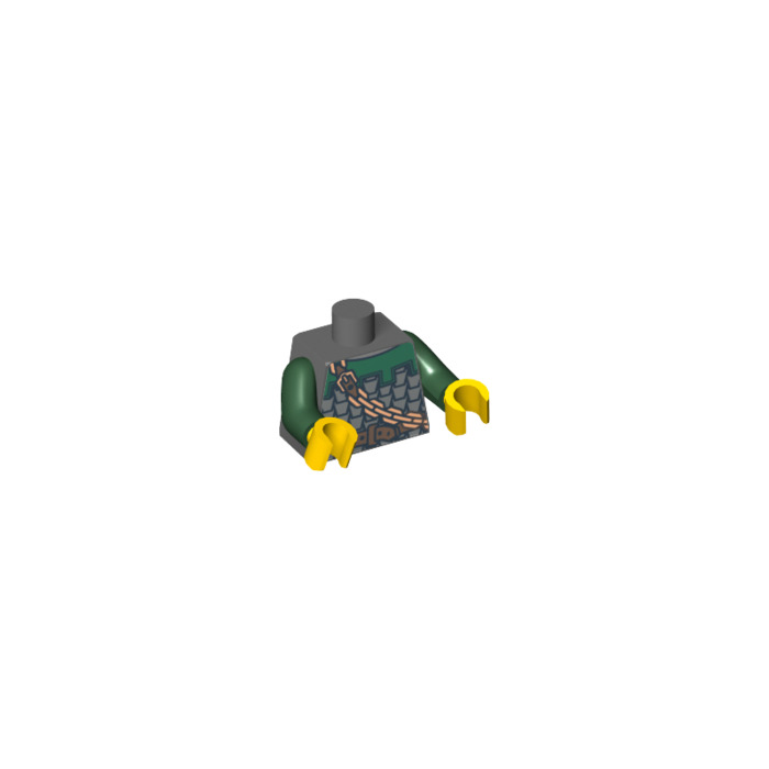LEGO Chain Mail Torso with Belt (76382 / 88585) | Brick Owl