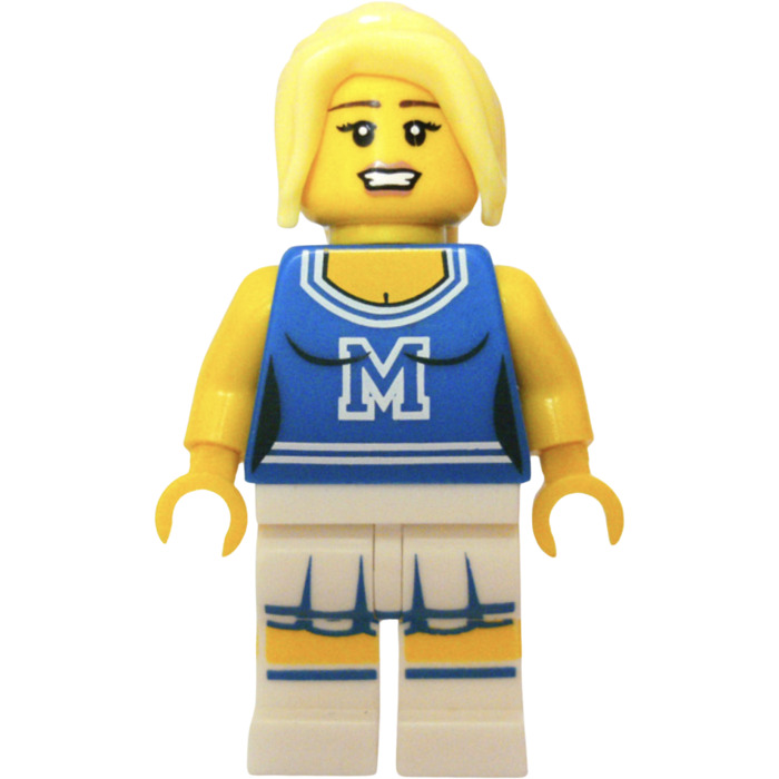 LEGO Cheerleader (Series 1) Minifigure | Brick Owl - LEGO Marketplace