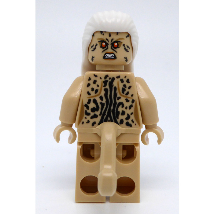 LEGO Cheetah with White Hair Minifigure | Brick Owl - LEGO Marketplace