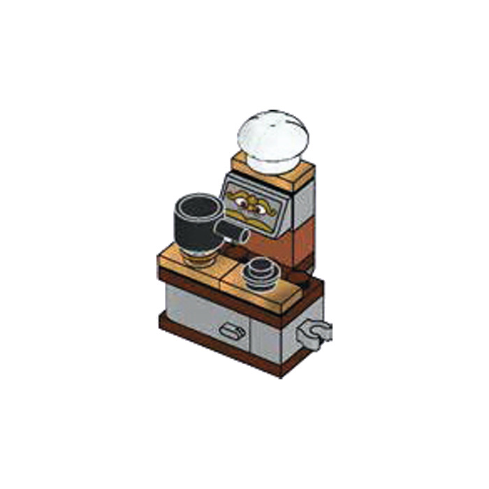 LEGO Chef Bouche with Hat and Stickered Face | Brick Owl - LEGO Marketplace