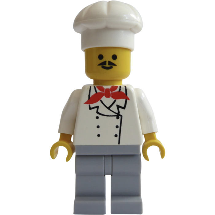 LEGO Chef with Moustache Minifigure | Brick Owl