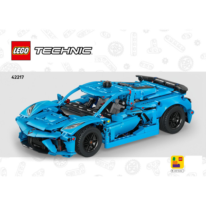 LEGO Chevrolet Corvette Stingray Set 42217 Instructions | Brick Owl ...