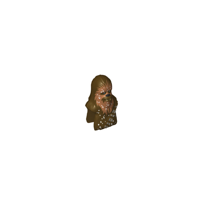 LEGO Chewbacca Head with Snow (91806) | Brick Owl - LEGO Marketplace
