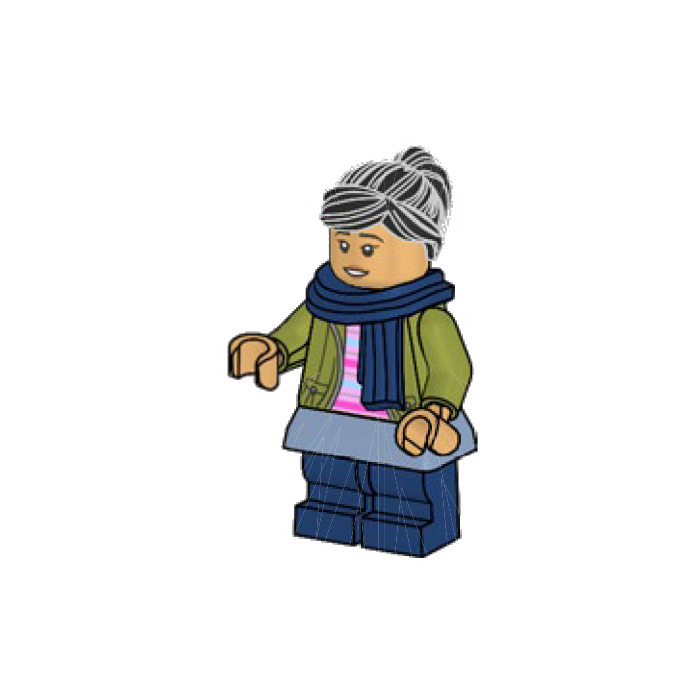 LEGO Cho Chang with Olive Jacket and Scarf Minifigure | Brick Owl ...