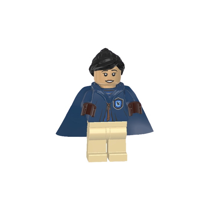 LEGO Cho Chang with Ravenclaw Quidditch Uniform with Tan Legs and Cape ...