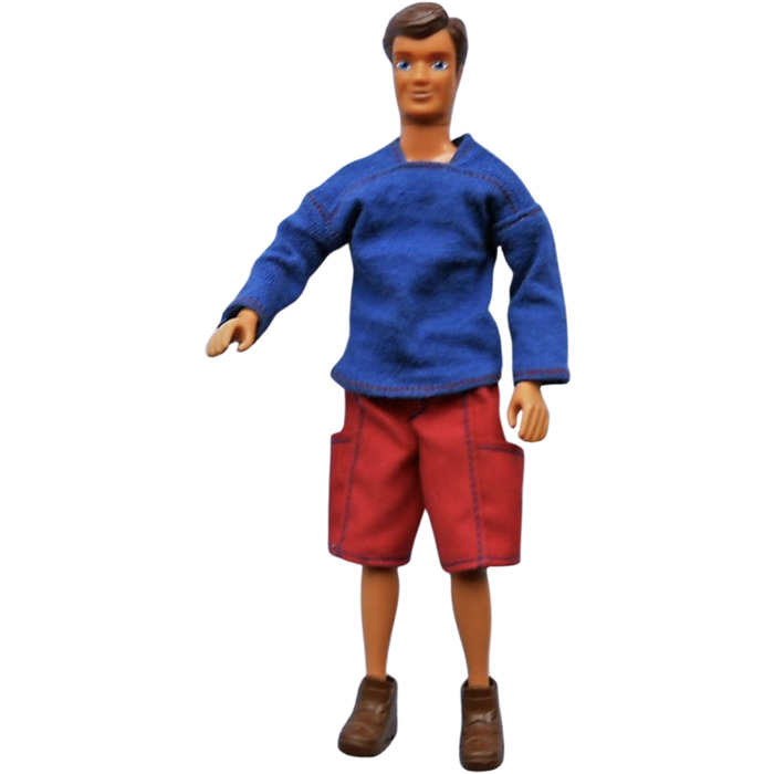 LEGO Christian with Clothes Blue Top (23047) | Brick Owl - LEGO Marché