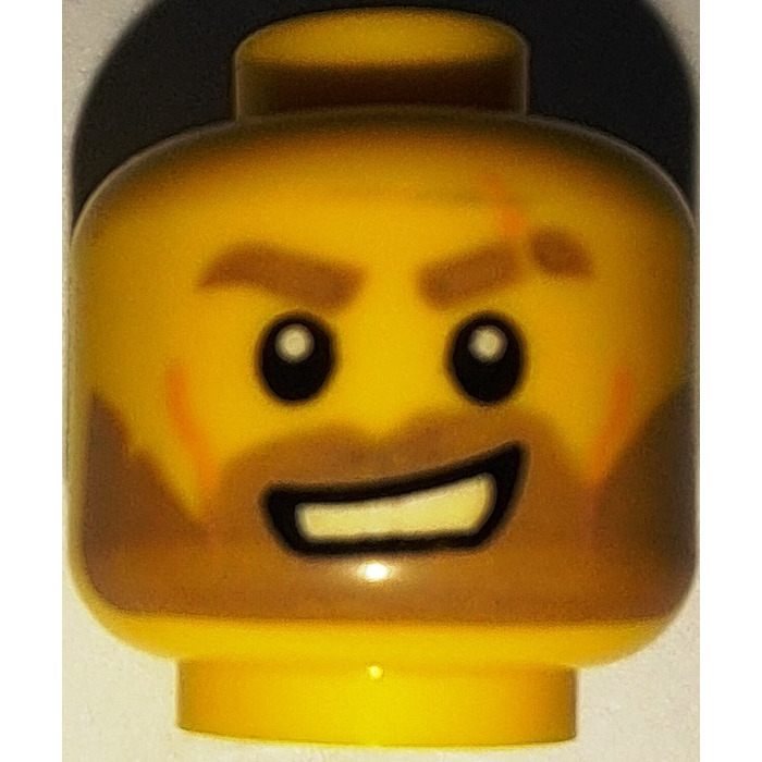 LEGO Chuck Stonebreaker Head (3626 / 13126) | Brick Owl - LEGO Marketplace