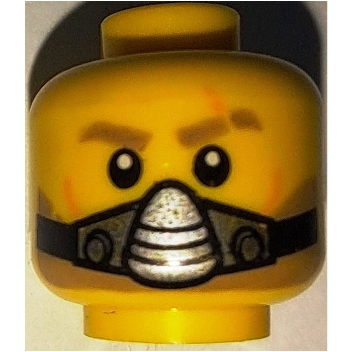 LEGO Chuck Stonebreaker Head (3626 / 13126) | Brick Owl - LEGO Marketplace