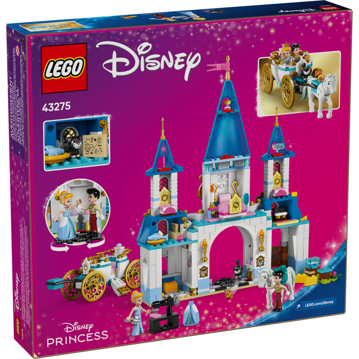 LEGO Cinderella's Castle & Horse Carriage Set 43275 | Brick Owl - LEGO ...