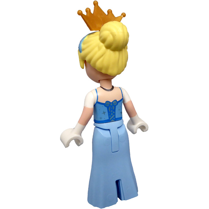 LEGO Cinderella with Metallic Light Blue and Tiara Minifigure | Brick ...
