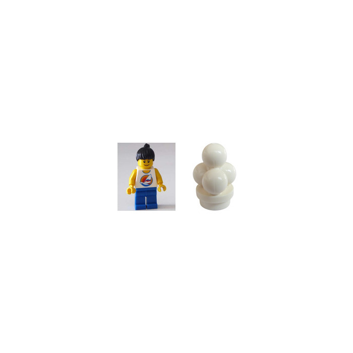 LEGO City Advent Calendar Set 7724-1 Subset Day 4 - Female with Ice ...