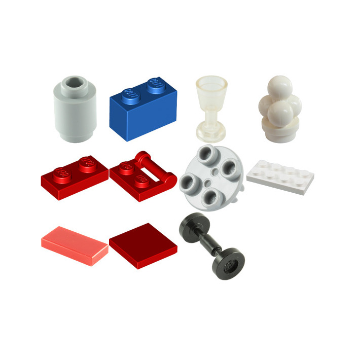 LEGO City Advent Calendar Set 7724-1 Subset Day 6 - Ice Cream Cart and ...