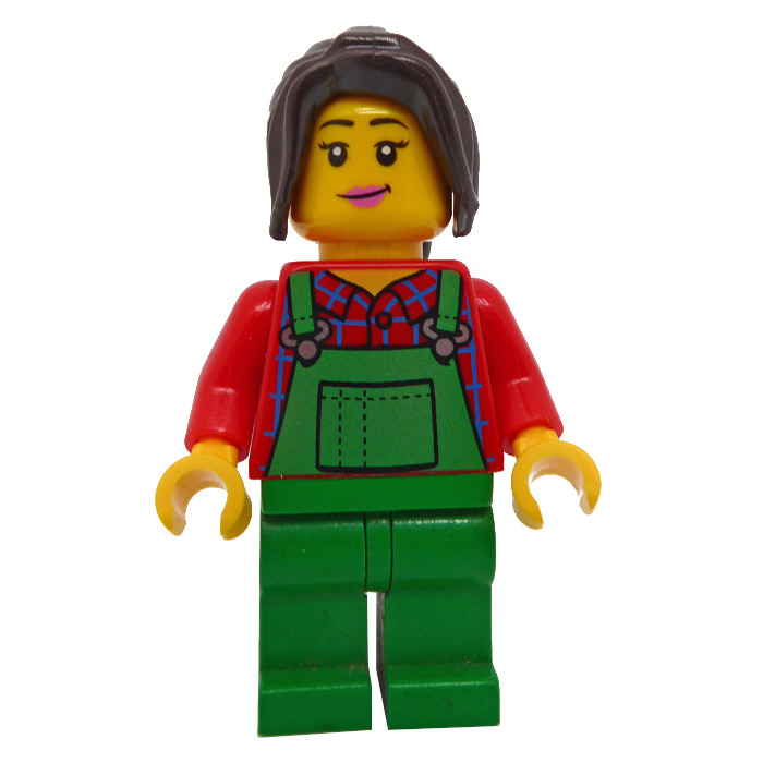 LEGO City People Pack Lawn Worker Woman Minifigure Inventory | Brick ...